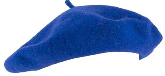 Hat To Socks B&eacute;ret Fran&ccedil;ais en Laine M&eacute;lang&eacute;e &agrave; Couleurs Unies, pour Les Femmes et Les Hommes (Bleu Roi)