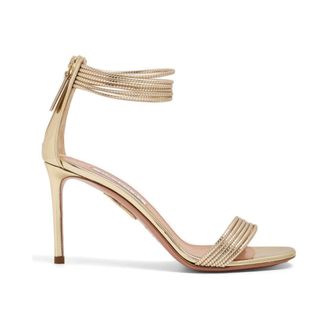 Aquazzura Femme, Chaussures, Jaune, Taille: 36 EU Sway Sandal