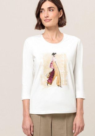 bianca Print-Shirt DINI mit coolem grafischen Mode-Print
