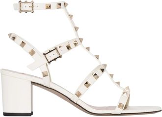 Valentino Garavani Sandalen - Sandals Ivory - Gr. 37,5 (EU) - in Wei&szlig; - f&uuml;r Damen