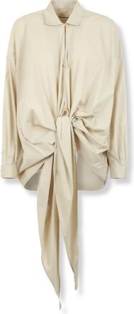 Darkpark Darkpark, Femme, Blouses et Chemises, Beige, Taille: 40 FR Romy Shirt