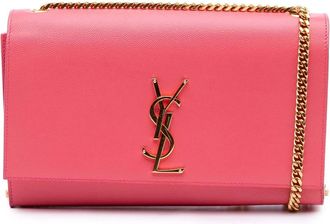 Saint Laurent Hobo Bags - Medium Grain De Poudre Monogram Kate Crossbody - Gr. unisize - in Gold - für Damen