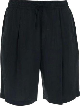low brand Homme, Shorts, Noir, Taille: M Bermuda D&eacute;contract&eacute; en Viscose