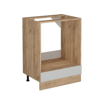 Vicco Meuble pour Four R-Line, Blanc Campagne, 60cm sans PT