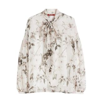 Max Mara Damen, Blusen & Hemden, Mehrfarbig, SGr&ouml;&szlig;e