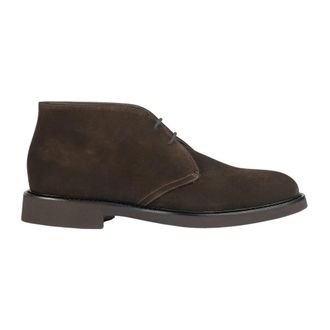 Doucal's Schn&uuml;rstiefeletten aus Wildleder - - Shoes - Herren - Braun - 44 EU