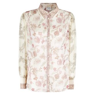 Hemant & Nandita Femme, Blouses et Chemises, Multicolore, Taille: 40 FR Dani Shirt