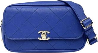 Chanel Pre-owned Vintage Fanny Pack - Femme - Pre-owned - Bleu - Taille: ONE Size