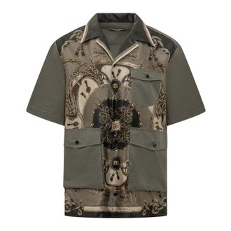 Dolce & Gabbana Homme, Chemises, Multicolore, Taille: 2XL Camicia
