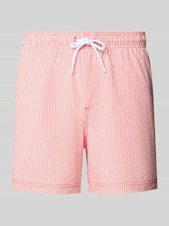 Jack & Jones Badehose aus Seersucker mit elastischem Bund Modell MAUI OCEAN