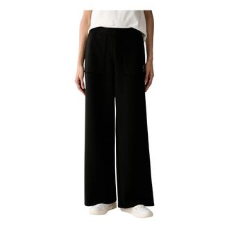 Karl Lagerfeld Wide Hosen - - Trousers - Damen - Schwarzk - M