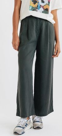 Twothirds Damen vegan Hose Nanpu Dark Sand Grey