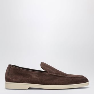 Doucal's Braune Wildleder-Loafer