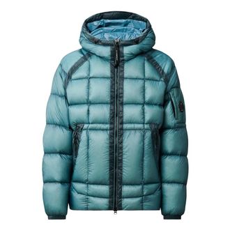 C.P. Company C.p. Company, Homme, Vestes, Bleu, Taille: M D.d. Shell Hooded Down Puffer Jacket