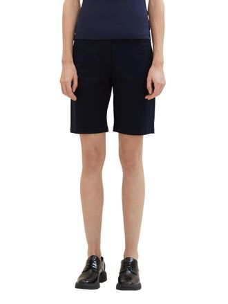 Tom Tailor Damen Chino Bermuda Shorts, 10668 - Sky Captain Blue, 34