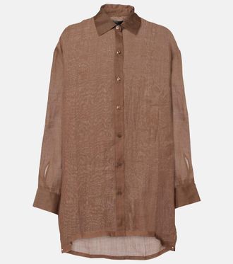 Leset Chemise Niko oversize en ramie