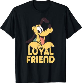 Disney Pluto Mickey Mouses Dog Pal Loyal Friend T-Shirt
