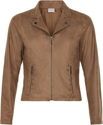 In Front IN Front, Femme, Vestes, Brun, Taille: 38 FR Veste Élégante Mapelina en Cognac