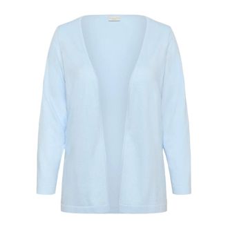 Kaffe Curve Damen, Strickwaren, Blau, MGr&ouml;&szlig;e