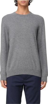 Fedeli Homme, Pulls, Gris, Taille: 3XL Cashmere Crewneck Sweater