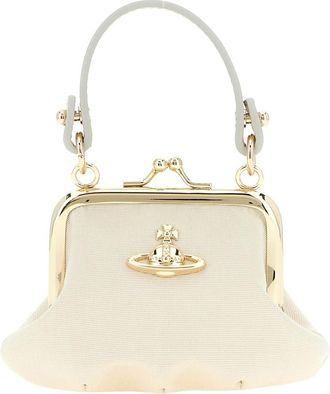 Vivienne Westwood Femme, Sacs, Beige, Taille: ONE Size Mini Sac &agrave; Main Granny
