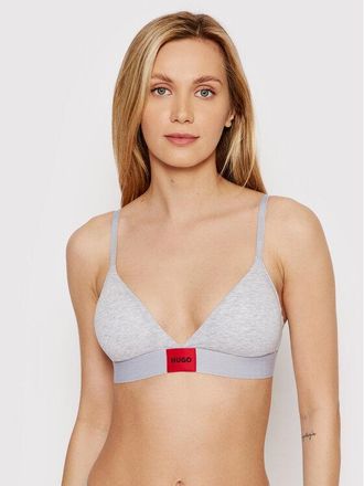 HUGO BOSS Hugo Bralette-BH Triangle Red Label 50469647 Grau