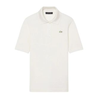 Lacoste Femme, Tops, Beige, Taille: 36 FR Newel Polo Farine
