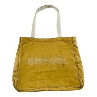 Chanel Pre-owned Fabric Tote Bag - - Pre-owned - Damen - Gelb - ONE SIZE