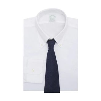 Brooks Brothers Milano Fit Non-Iron Button Down Hemd - - Shirts - Herren - Wei&szlig; - 4XL