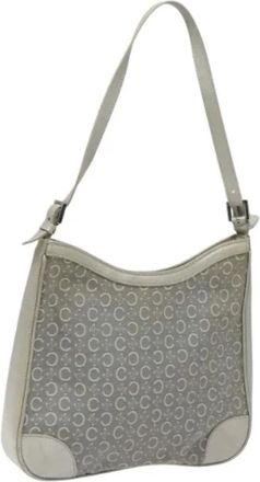 Celine Pre-owned Toile sacs-celine - Femme - Pre-owned - Gris - Taille: ONE Size