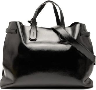 Burberry grand sac à bandoulière Banner (2010-2025) - Noir