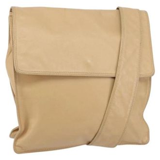 Chanel Pre-owned Vintage Leder Crossbody-Tasche - - Pre-owned - Damen - Beige - ONE SIZE