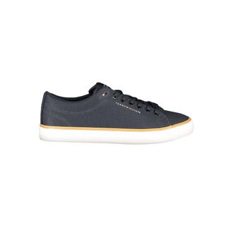 Tommy Hilfiger Polyester Sneaker - - Shoes - Herren - Blau - 40 EU