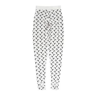 Marine Serre Femme, Pantalons, Blanc, Taille: 36 FR Leggings en jersey r&eacute;g&eacute;n&eacute;r&eacute;