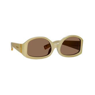 Jacquemus Sonnenbrillen - - Accessories - Damen - Beige - 55 MM