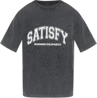 SATISFY Satisfy, Homme, Tops, Gris, Taille: L T-Shirt MothTech
