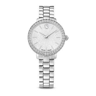 Swarovski Femme, Accessoires, Gris, Taille: ONE Size Montre Matrix &agrave; 3 maillons