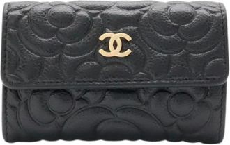 Chanel Pre-owned Cuir petite-maroquinerie - Femme - Pre-owned - Noir - Taille: ONE Size