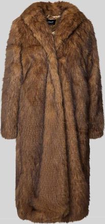 Only Regular Fit Webpelzmantel mit Reverskragen Modell DAWN