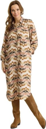 In Front IN Front, Femme, Robes, Multicolore, Taille: 40 FR Maxi Robe Chemise