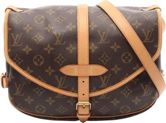 Louis Vuitton sac à bandoulière Saumur 30 (2004) - Marron