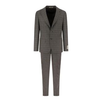 Corneliani Einreiher Anz&uuml;ge - - Suits - Herren - Braun - S