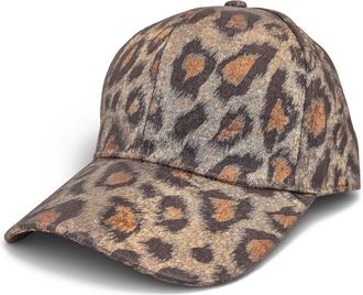 styleBREAKER Cap Baseball Cap Metallic Leo Look
