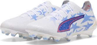 Puma Chaussures de football ULTRA 6 ULTIMATE KIDSUPER x CHRISTIAN PULISIC FG Unisexe, Accessoires, Blanc, 40.5