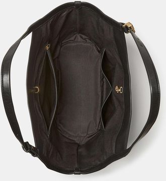 Kate Spade New York Kate Spade Deco Tulip Tote Bag f&uuml;r Frauen in Schwarz | Leder