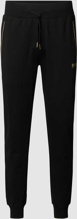 HUGO BOSS Sweathose aus Baumwollmischung mit reflektierendem Logo Modell Dox