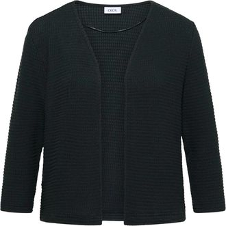 Cecil Kurzer Strickcardigan - - Knitwear - Damen - Gr&uuml;n - 2XL