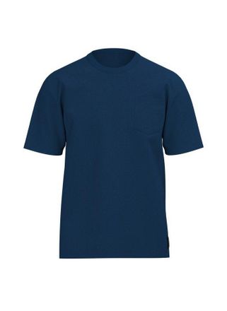 Trigema T-Shirt TRIGEMA T Shirt aus Biobaumwolle mit Brusttasche (1-tlg)