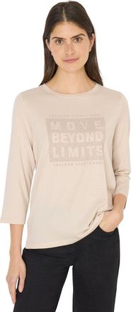Cecil Shirt mit Schmucksteinen Pearl beige XXL