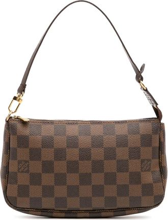 Louis Vuitton Hobo Bags - Damier Ebene Pochette Accessoires - Gr. unisize - in Braun - für Damen